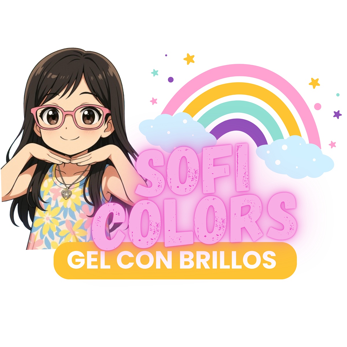 Sofi Colors Gel con brillos
